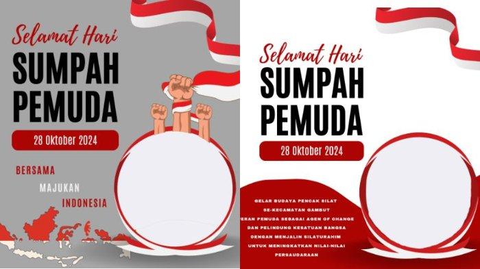50 Ucapan dan Link Twibbon Hari Sumpah Pemuda 28 Oktober 2024 - Tribun-sulbar.com