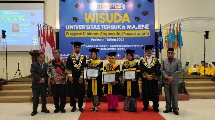 3 Wisudawan Terbaik UT Majene dari Pokjar Pasangkayu Diganjar Beasiswa ...