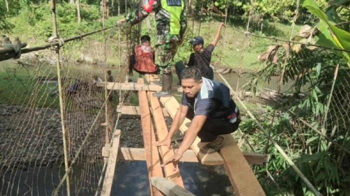 Jembatan Desa Tapua Polman Rusak Parah Butuh Perhatian Pemerintah ...