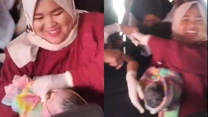 Viral Video Ibu di Riau Melahirkan Dalam Speed Boat, Penumpang Ikut Lega saat Bayi Berhasil ...