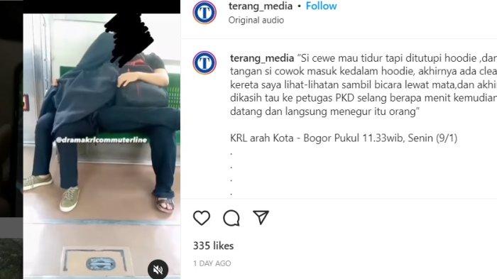 Pasangan Diduga Mesum Di Krl Viral Di Media Sosial Kci Beri Penjelasan