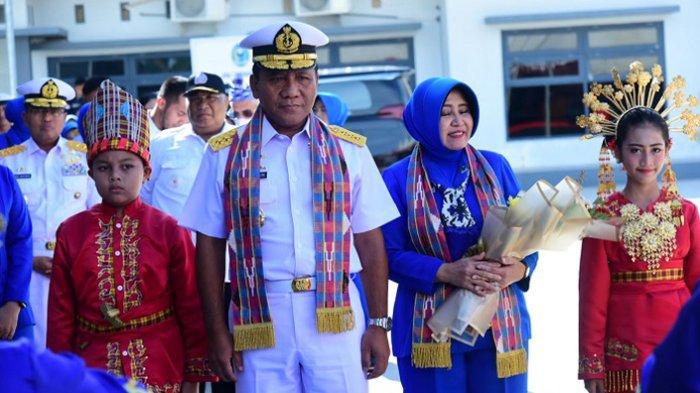 Resmikan Gedung Dermaga Baru Lanal Kendari, Wakasal RI Ahmadi Heri ...