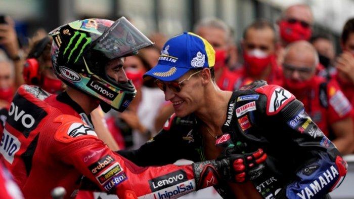 Fabio Quartararo Akui Kemenangan Bagnaia? Ingin Nikmati MotoGP Valencia 2022 - Tribunnewssultra.com