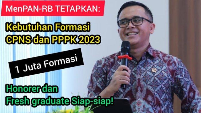 Link Pendaftaran CPNS 2023, S1 Formasi Fresh Graduate 20 Persen, PPPK 80 Persen, 6.259 IPDN ...