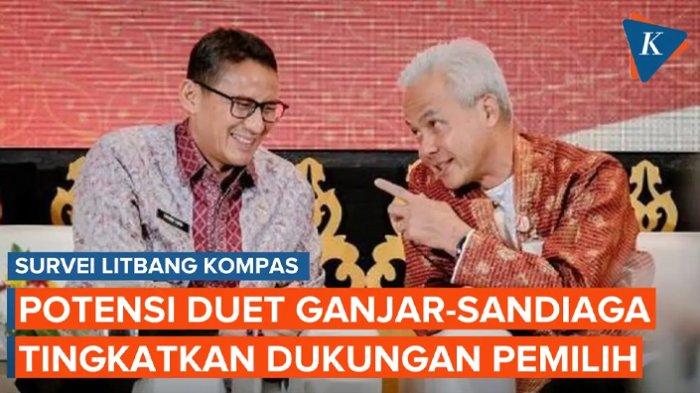 Sandiaga Uno Cawapres Ganjar Pranowo di Pilpres 2024, Ini Hasil Survei Capres-Cawapres Terbaru ...