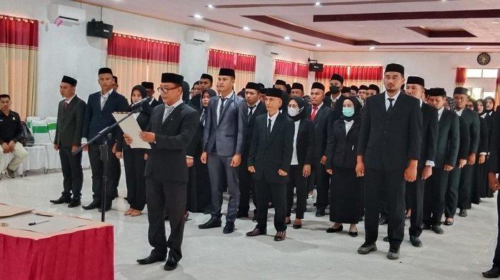 65 PPK Pemilu 2024 di Konawe Utara Dilantik, KPU Konut Tekankan Jaga Integritas dan ...