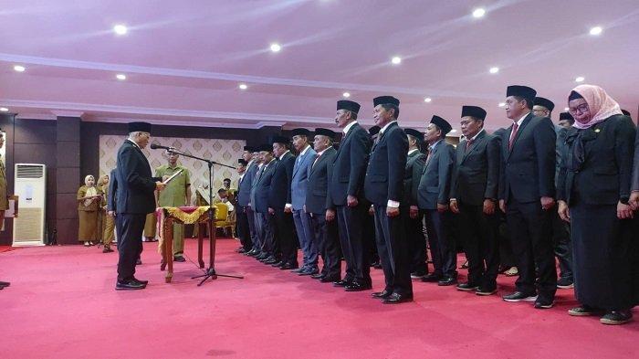 92 Pejabat Pemprov Sulawesi Tenggara Dilantik Sekda Sultra Asrun Lio ...