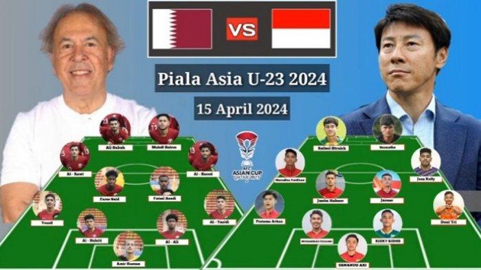 PREDIKSI Qatar Vs Indonesia AFC Cup U23: Skor, H2H, Line Up, Live Streaming RCTI Kick Off 22.30 ...