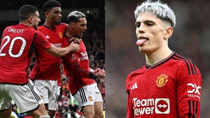 Cedera Alejandro Garnacho Pemain Man United Terungkap Setelah Menang Lawan Liverpool FA Cup 2024 ...