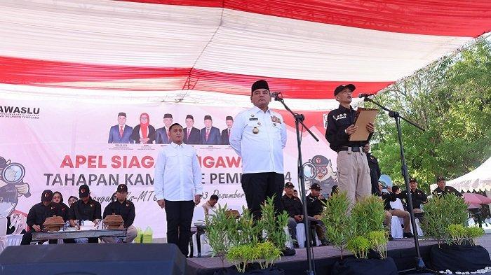 Apel Siaga Bawaslu se-Sulawesi Tenggara, Pj Gubernur Minta Awasi Kampanye Pemilu 2024 Dengan ...