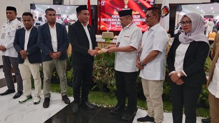 Bachrun Labuta-La Ode Asrafil Resmi Ditetapkan KPU Sebagai Bupati-Wabup Muna Terpilih Pilkada ...