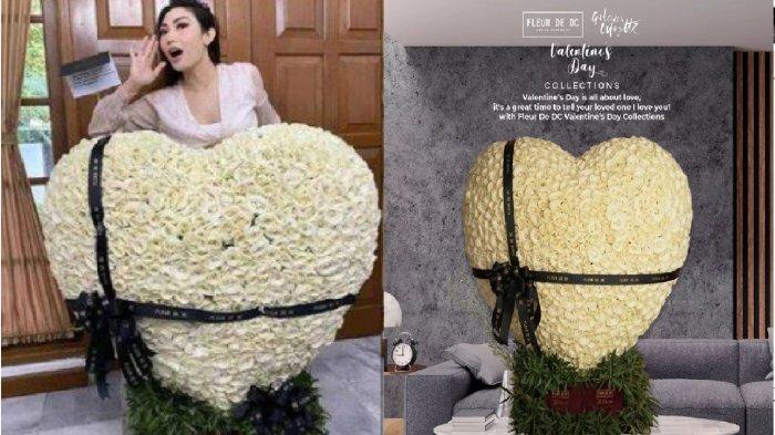 Terkuak Buket Bunga Dari Denise Charista untuk Ayu Dewi, Jadi Bukti Isu ...