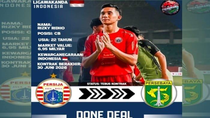 DONE DEAL Persija dan Persebaya, Rizky Ridho Bakal Dipulangkan Bajul ...