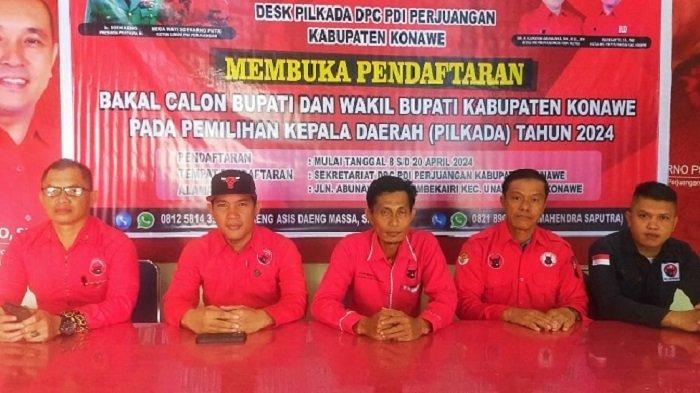 DPC PDIP Konawe Buka Pendaftaran Bakal Calon Kepala Daerah, Lengkap ...