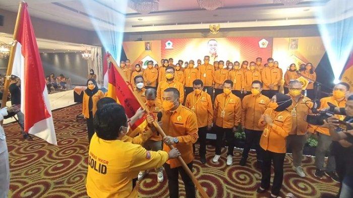 Dipimpin Aksan Jaya Putra DPD Ormas MKGR Sultra Resmi Dikukuhkan ...