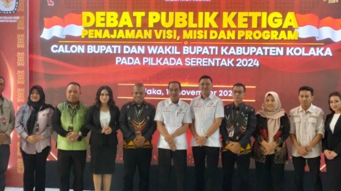 Debat Terakhir Calon Bupati Kolaka Hanya Diikuti Paslon Muhammad ...