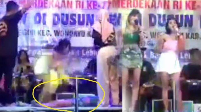 Video Viral Biduan Ambruk Masih Asik Berjoget Lagu 'Ojo Dibandingke', Musik Langsung Berhenti ...