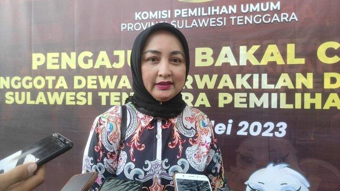 Fatmayani Harli Tombili Daftar Bakal Calon DPD RI di KPU Sultra, Sebut ...