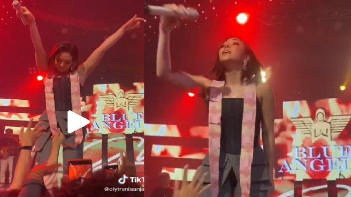 Video Viral TikTok Gisel Tampil di Jayapura Kalungkan Uang 100 Ribu ...