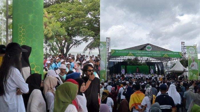 Ribuan Orang di Kotamara Baubau Padati Jalan Santai Himpunan Kerukunan ...