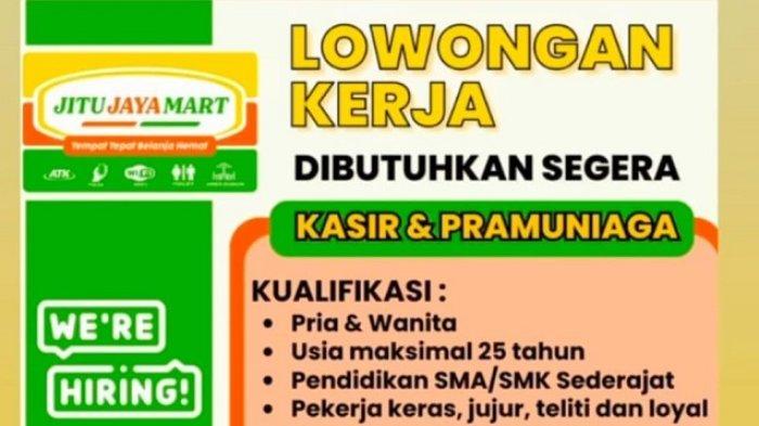 Lowongan Kerja Kendari Posisi Kasir dan Pramuniaga Supermarket di Baruga, Syarat dan Cara Daftar ...