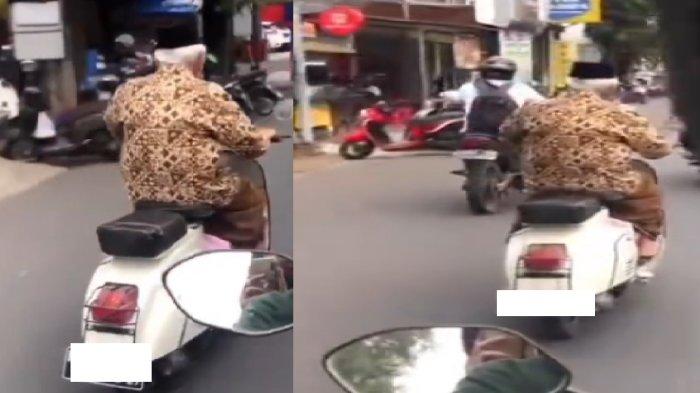 Video Viral Kakek Naik Vespa Jadul Diklaim Seri Super Sprint 90 Ratusan Juta, Ternyata Ini ...