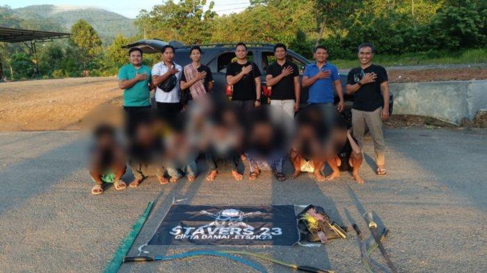 12 Anak di Bawah Umur dan 3 Dewasa Ditangkap Polisi Usai Terlibat Tawuran di Konawe Utara Sultra ...