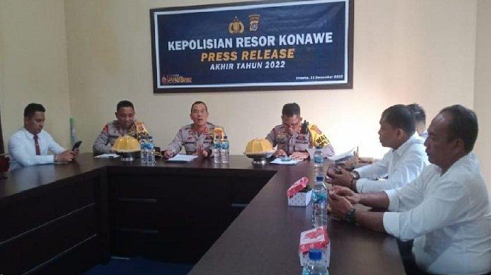 Jumlah Tindak Pidana di Konawe Sultra Tahun 2022 Naik 7,33 Persen, Kasus Penganiayaan ...