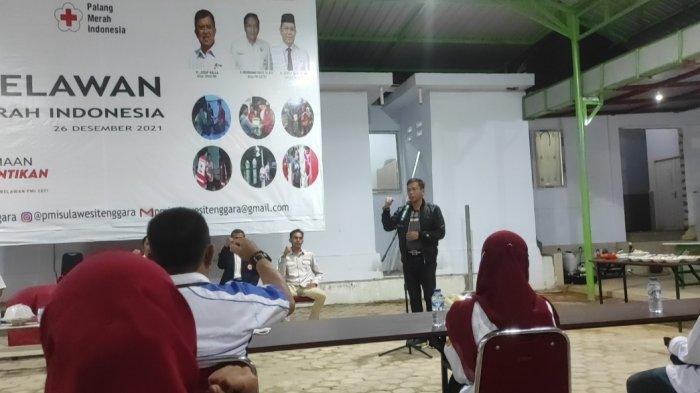 Hari Relawan PMI 2021, Ketua Palang Merah Indonesia Sulawesi Tenggara ...