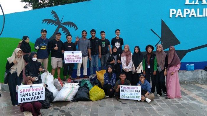 Komunitas Lingkungan di Kendari Sulawesi Tenggara Kolaborasi Bersih-bersih Sampah di Tempat ...