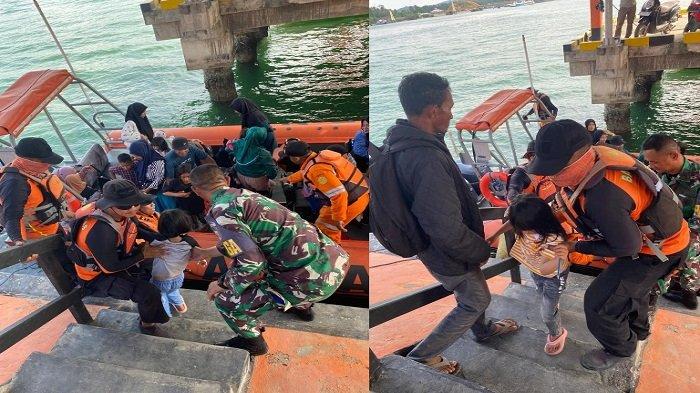 Kronologi Evakuasi Penumpang Km Aditya Jaya Yang Mati Mesin Di Perairan