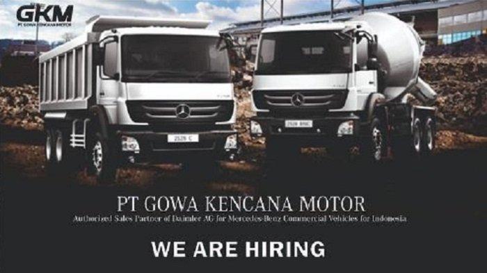 Lowongan Kerja Kendari, PT Gowa Kencana Motor Buka Loker 2 Posisi, Kualifikasi dan Link ...