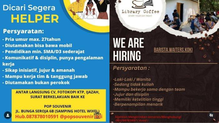 Lowongan Kerja Kendari Pop Souvenir dan Library Coffee Buka Loker ...