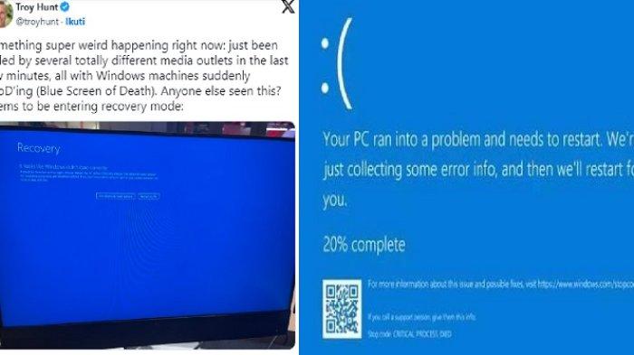 Cara Mengatasi Microsoft Blue Screen Viral Bikin Panik Jutaan Pengguna ...