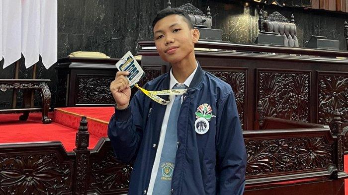 Sosok Zahran Maulana, Pelajar SMAN 1 Kendari Wakili Sultra di Parlemen ...