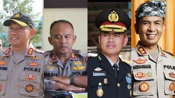 Mutasi Besar-besaran Polda Sulawesi Tenggara, Kapolres Kolaka, Buton, Konawe dan Wakatobi ...