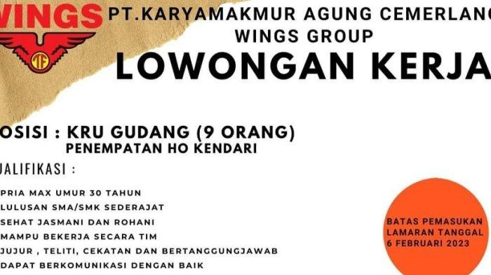 Lowongan Kerja Kendari PT Karya Makmur Agung Cemerlang Rekrutmen 9 Kru ...
