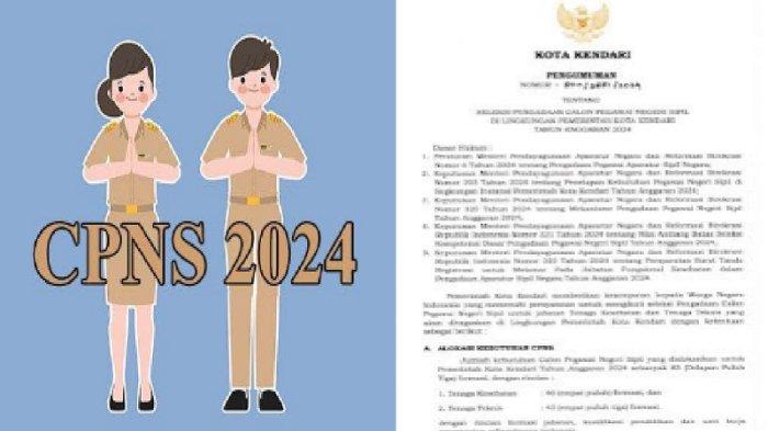 Rincian Formasi CPNS 2024 Kendari Sulawesi Tenggara dan Penempatan Tenaga Kesehatan hingga ...