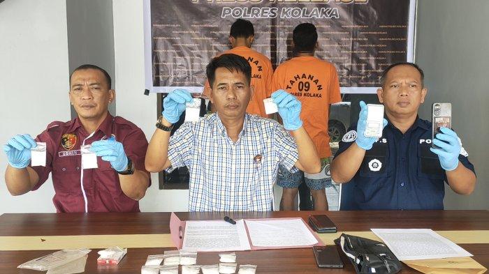 Pengendar Narkoba di Pomalaa Kolaka Disergap Polisi Saat Hendak Edarkan Sabu, Sita 137,19 Gram ...