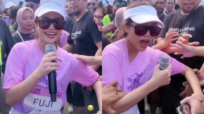 Permintaan Maaf Panitia Usai Artis Fuji Alami Pelecehan Saat Lari di ...