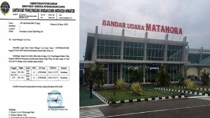 Pesawat Wings Air Terbang Kembali di Wakatobi Sulawesi Tenggara, Begini ...