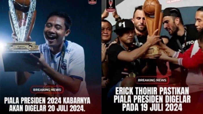 Hasil Drawing dan Jadwal Piala Presiden 2024: Diisi PSIS Semarang dan Persija? Kick Off 19 Juli ...