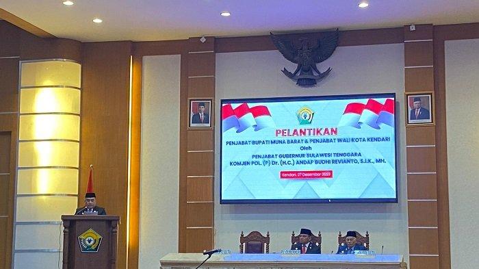 Suasana Jelang Pelantikan Pj Wali Kota Kendari Muhammad Yusuf dan Pj ...
