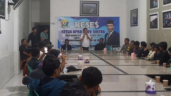 Ketua DPRD Sultra Abdurrahman Shaleh Ajak Pemuda Kembangkan Ekonomi ...