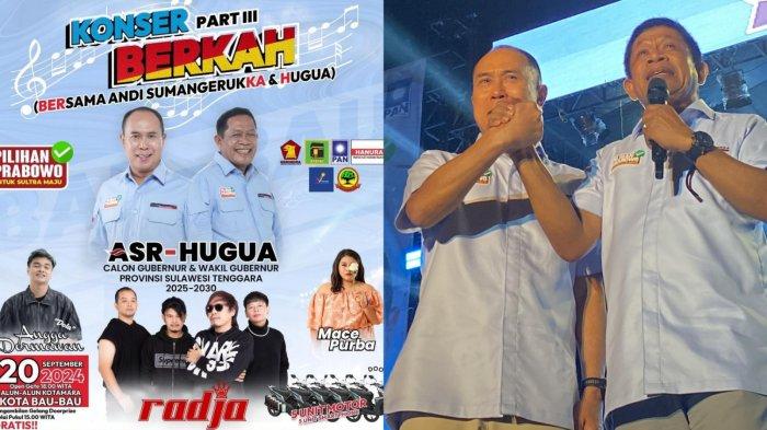 Sambangi Baubau H-2 Penetapan Calon Gubernur Sultra, ASR-Hugua Hadirkan ...