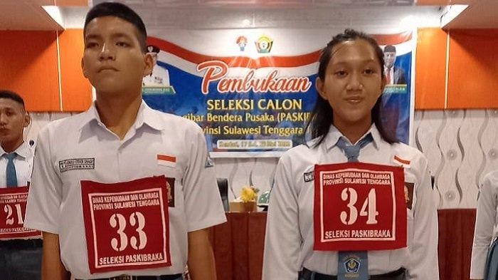 Siswa SMAN 1 dan SMA Negeri 4 Kendari Wakili Sultra Jadi Paskibraka Nasional HUT RI di Istana ...