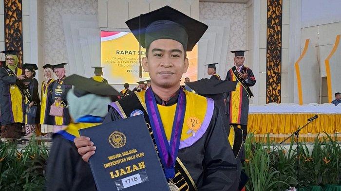 Sosok Akil Munawar, Mahasiswa Asal Kolaka Jadi Wisudawan Terbaik UHO Kendari Sulawesi Tenggara ...