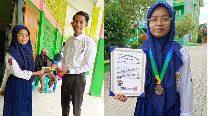 Sosok Alyah Qanita Peraih Medali Perunggu Kontes Robotik Internasional ...