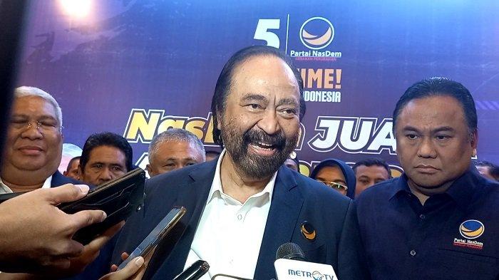 Soal Nama Cawapres Diusung Partai NasDem di Pilpres 2024, Surya Paloh ... Soal Nama Cawapres Diusung Partai NasDem di Pilpres 2024, Surya Paloh ...