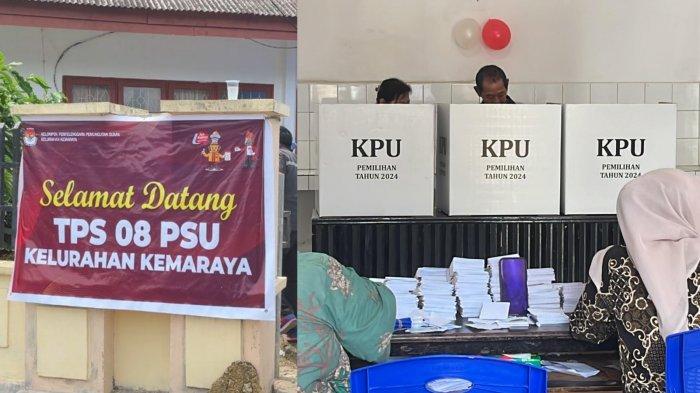 TPS 08 Kemaraya Kecamatan Kendari Barat Laksanakan PSU, Jumlah Surat Suara dan Daftar Hadir Tak ...